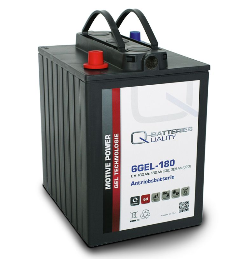 6GEL-180 12V 205Ah (20h) Vergleichstypen: GF06180V, GF06160V Gel-Akku ...